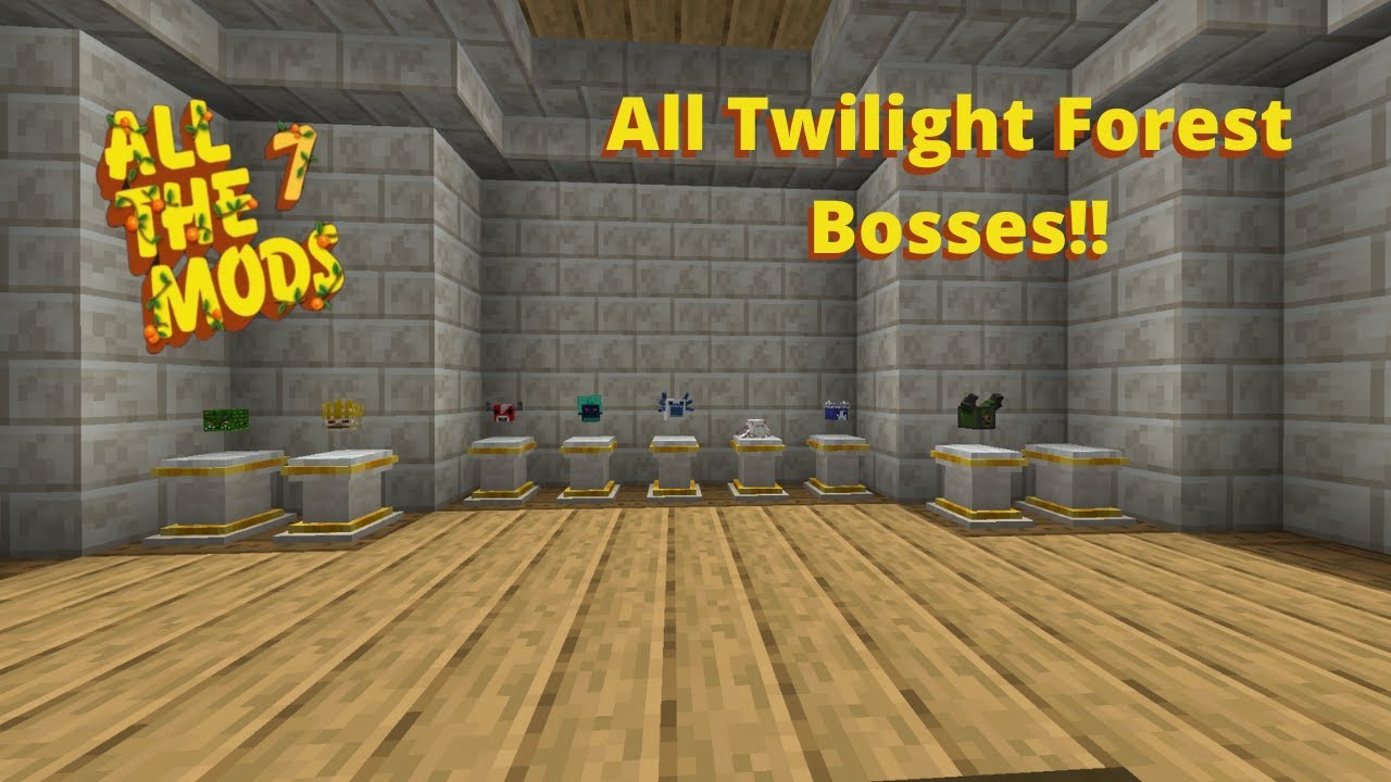 All The Mods 7 - ep28 - Finishing The Twilight Forest! - YouTube