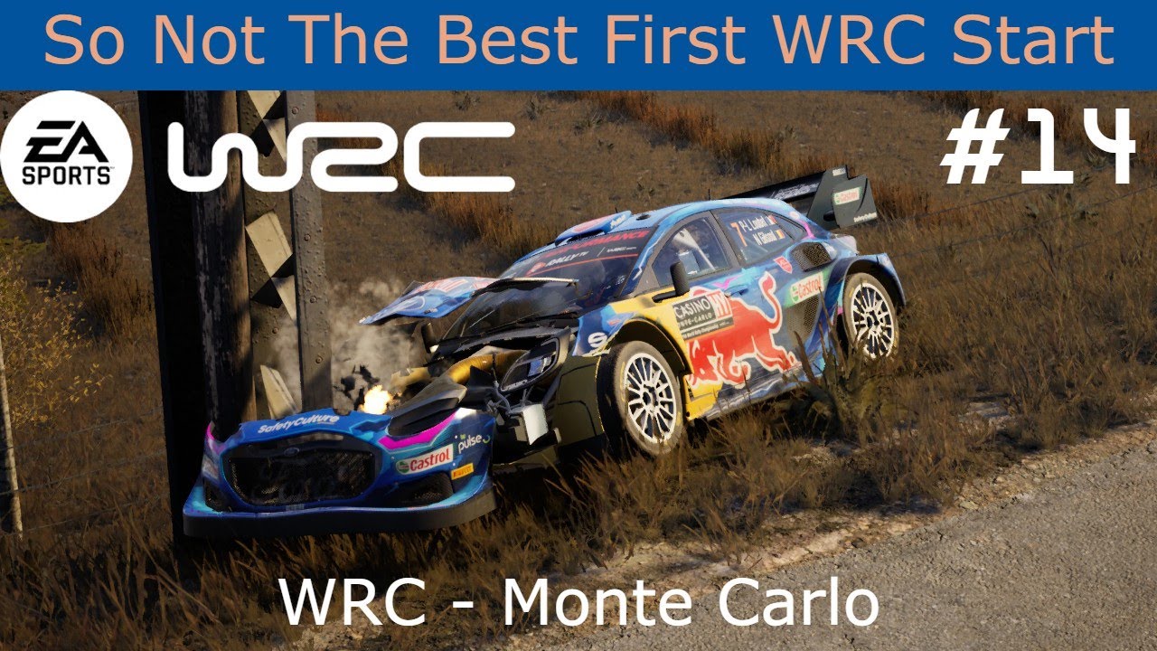 NOT THE BEST FIRST WRC START. WRC Part 14 - YouTube