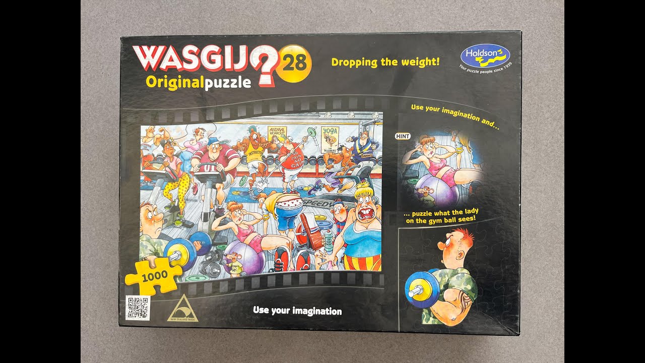 Wasgij Original 28 Dropping the Weight solution - YouTube