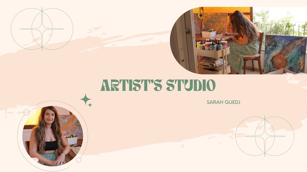 ARTIST'S STUDIO: Sarah Guedj's - YouTube