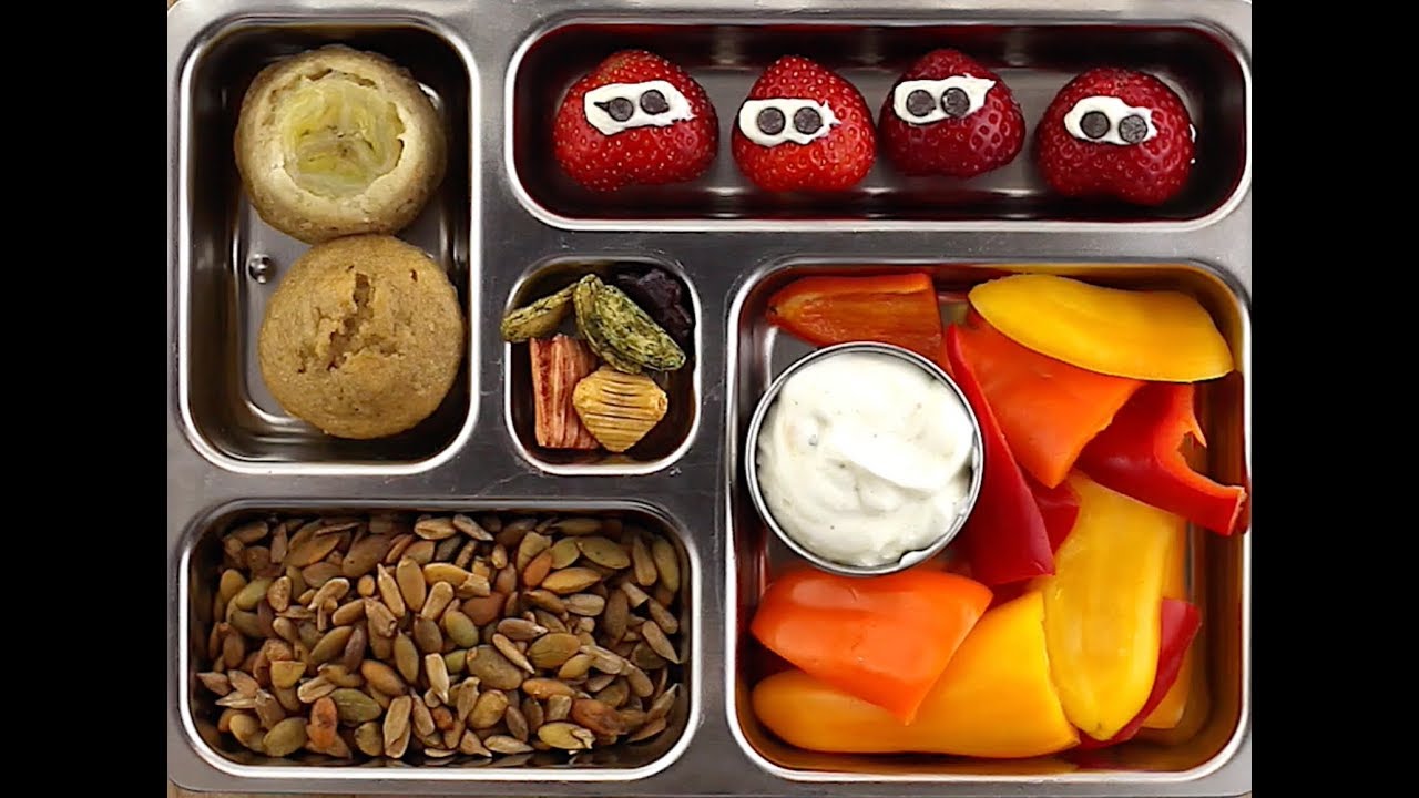 Snack Lover's Lunch - Weelicious - YouTube