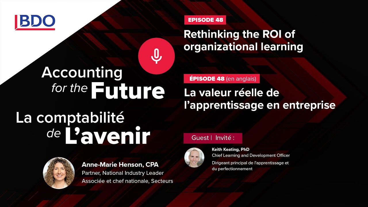Rethinking the ROI of organizational learning | BDO Canada - YouTube