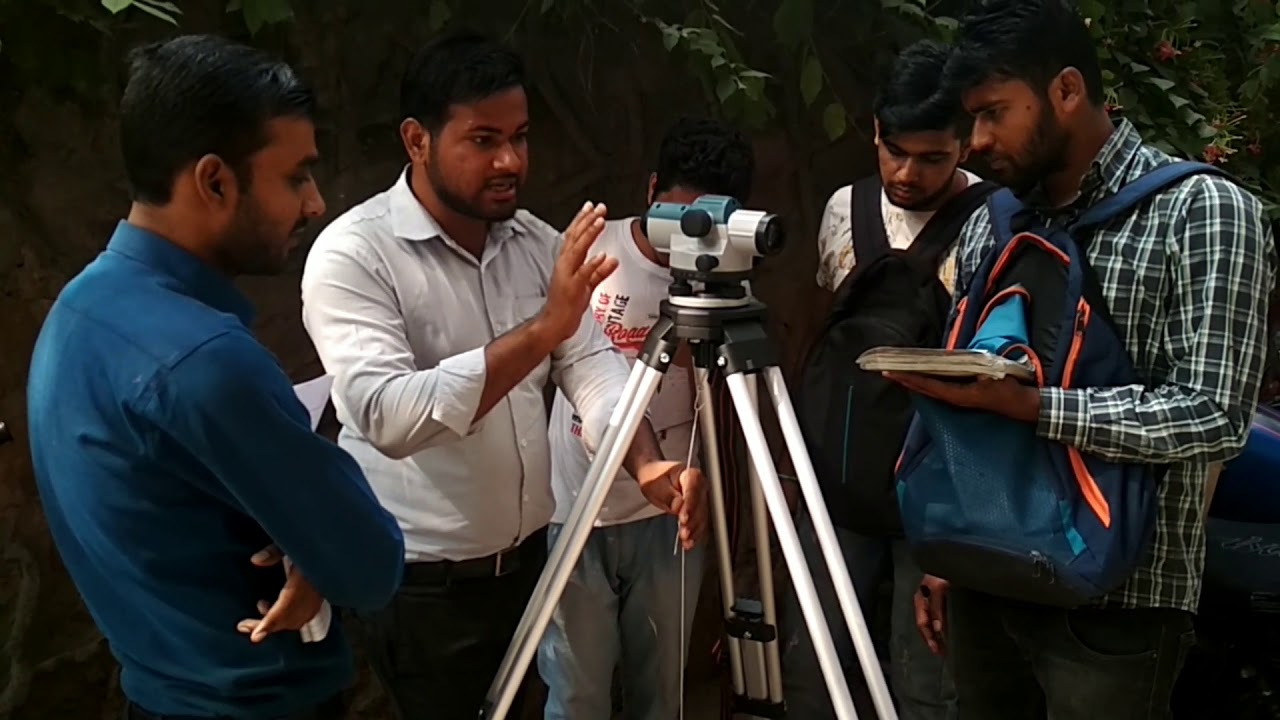 Civil site engineer training - YouTube