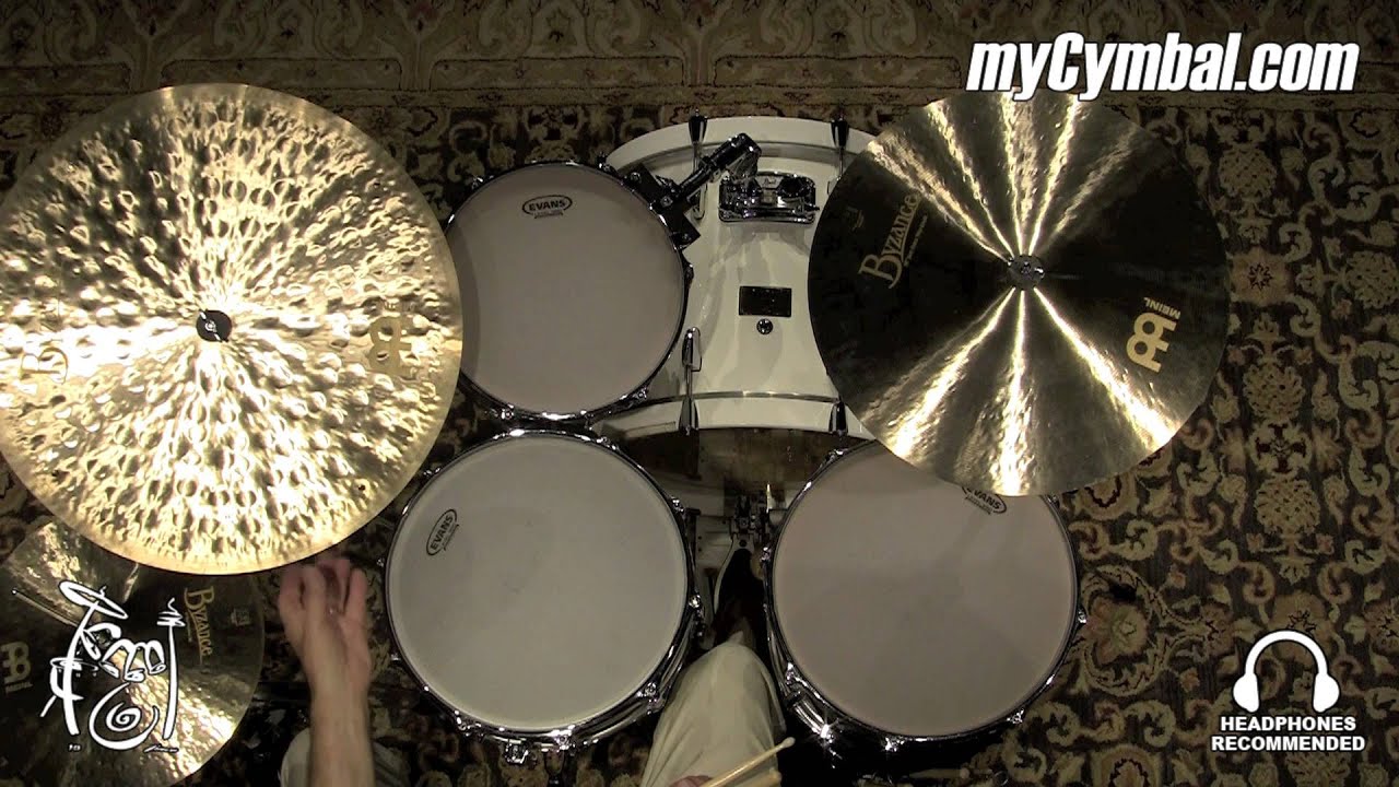 Used Meinl 22" Byzance Jazz Club Ride Cymbal - Played by Greg Caputo ...