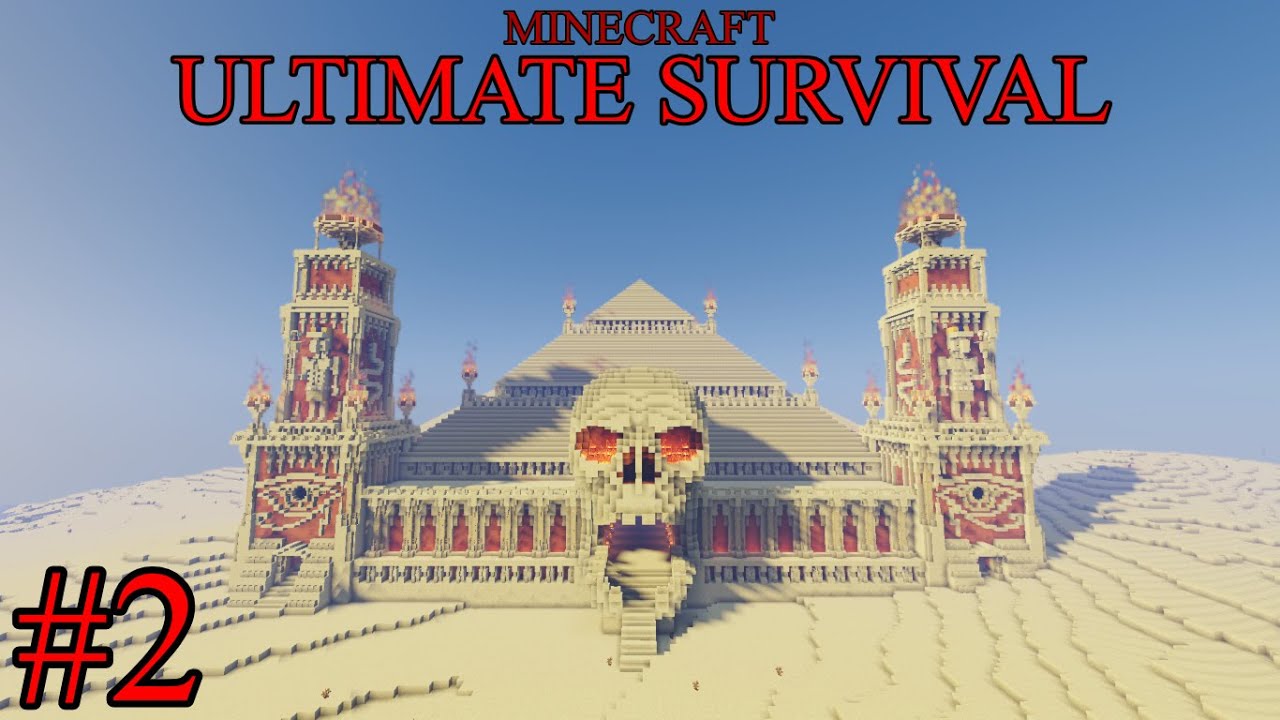 Search for the Pharaoh's Treasure | Minecraft: Ultimate Survival #2 ...