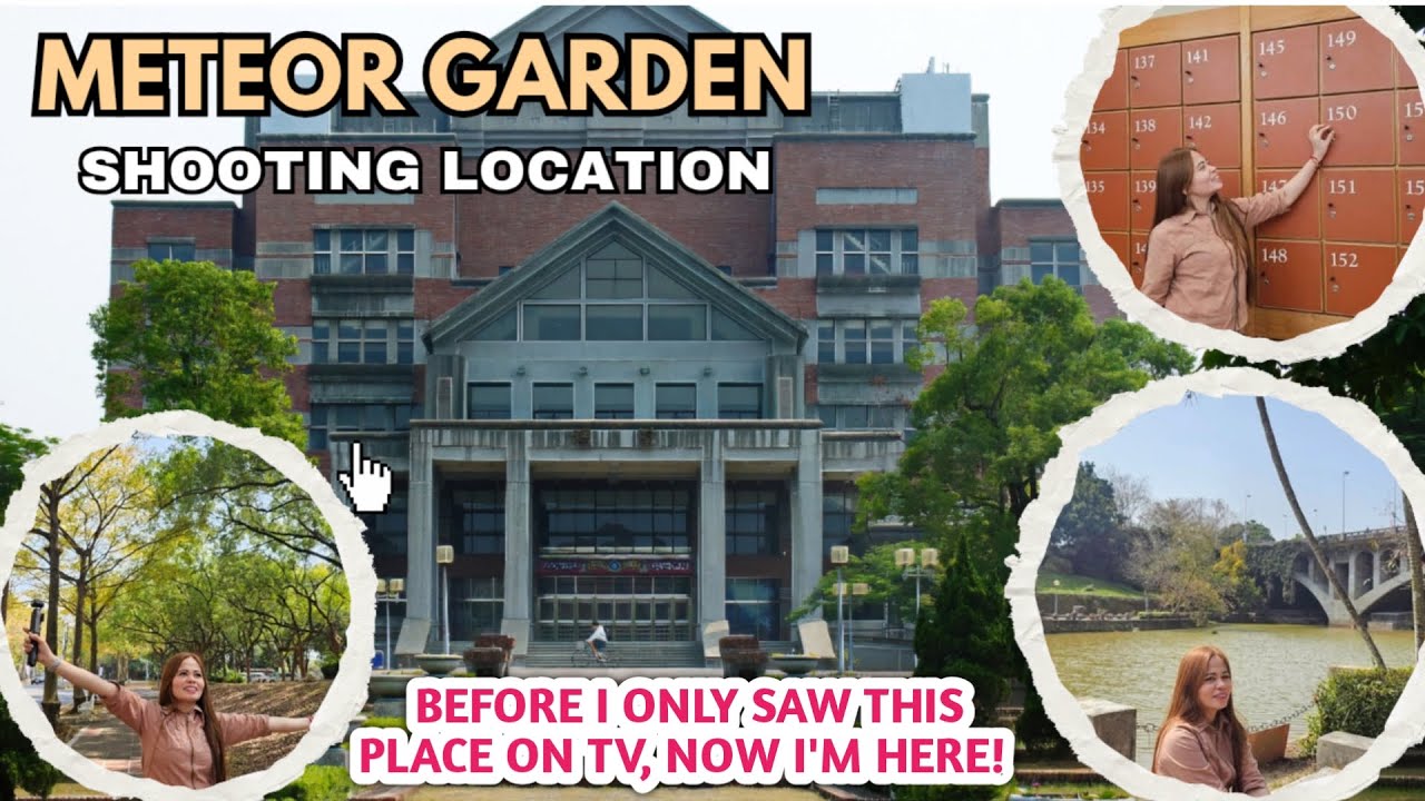 TAIWAN VLOG | FINALLY!VISITING METEOR GARDEN SHOOTING LOCATION, NAT'L ...