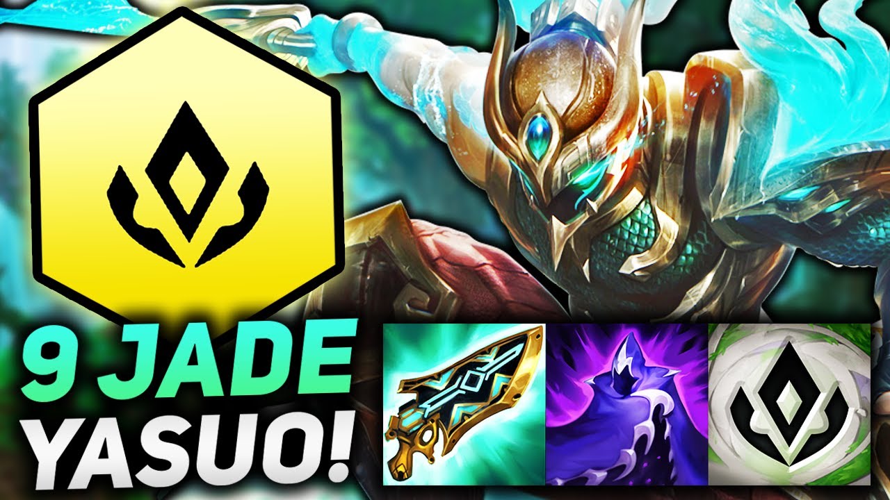 9 JADE YASUO CARRY WITH PENITENCE DISARM AUGMENT!! | Teamfight Tactics ...