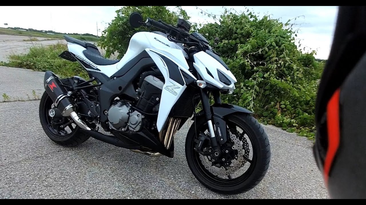 Kawasaki Z1000 Speed Runs and Review - YouTube