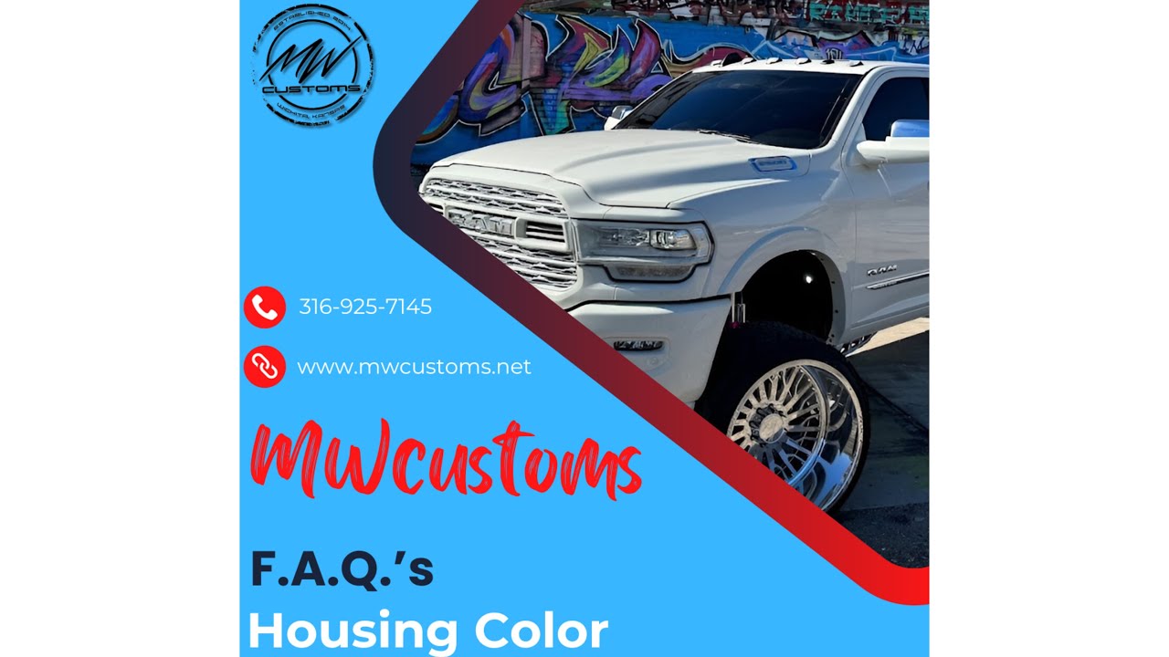 Housing Color Explained! MWcustoms - YouTube