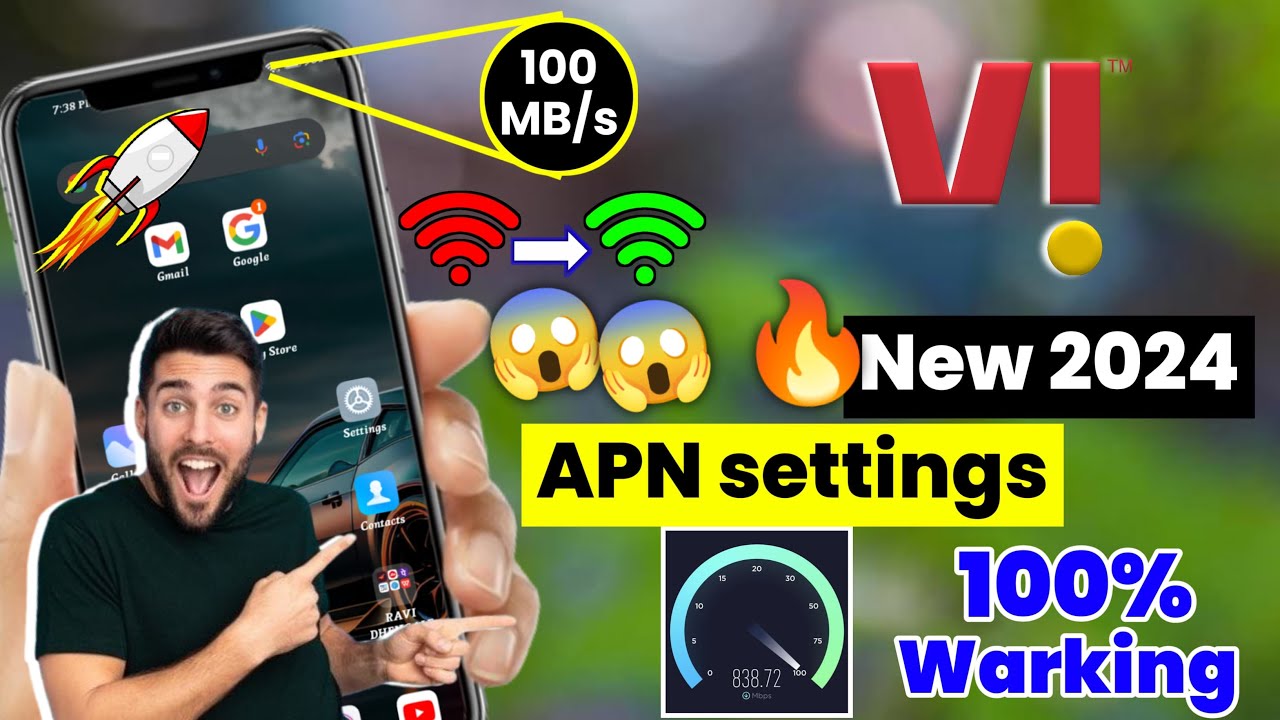 VI APN For High Speed Internet 2024 | APN 4G/4G Setting | Vodafone APN | Idea APN 2024 - YouTube
