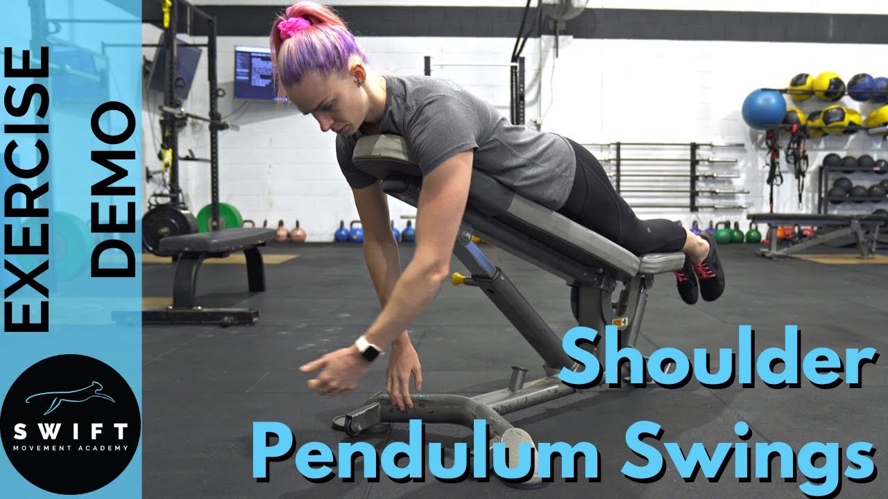 How To Do Shoulder Pendulum Swings - YouTube
