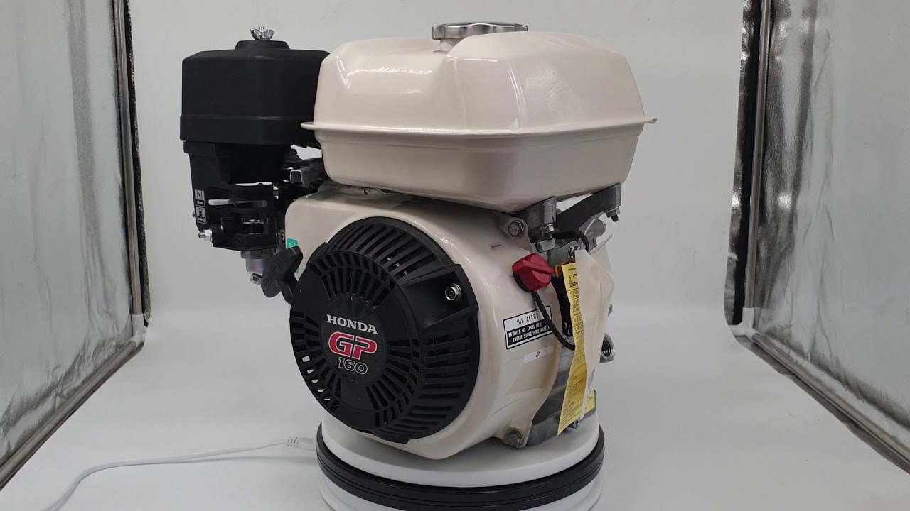 ΚΙΝΗΤΗΡΑΣ ΒΕΝΖΙΝΗΣ HONDA GP160 με σφήνα 19mm - YouTube
