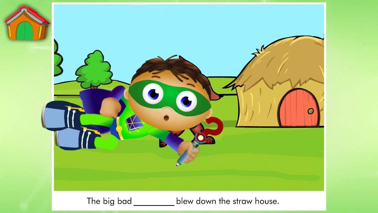 The Three Little Pigs Super Why! - YouTube