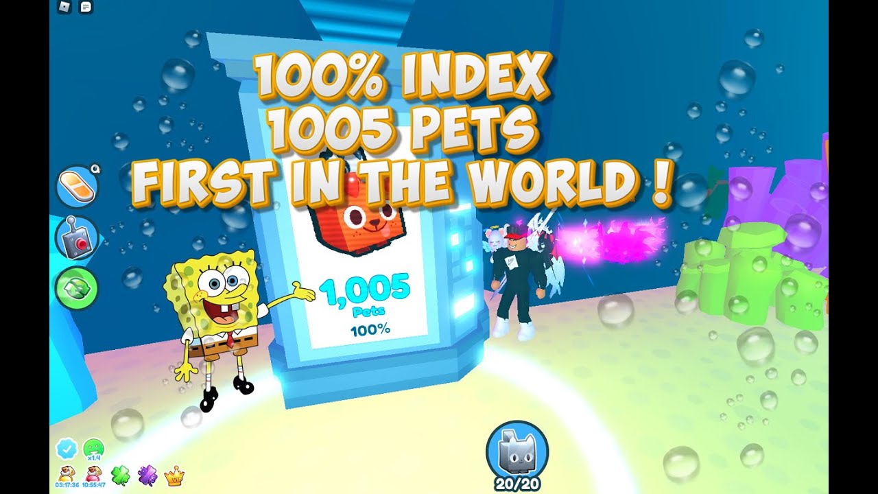 1005 pets in index! Pet Simulator X 😺 - YouTube
