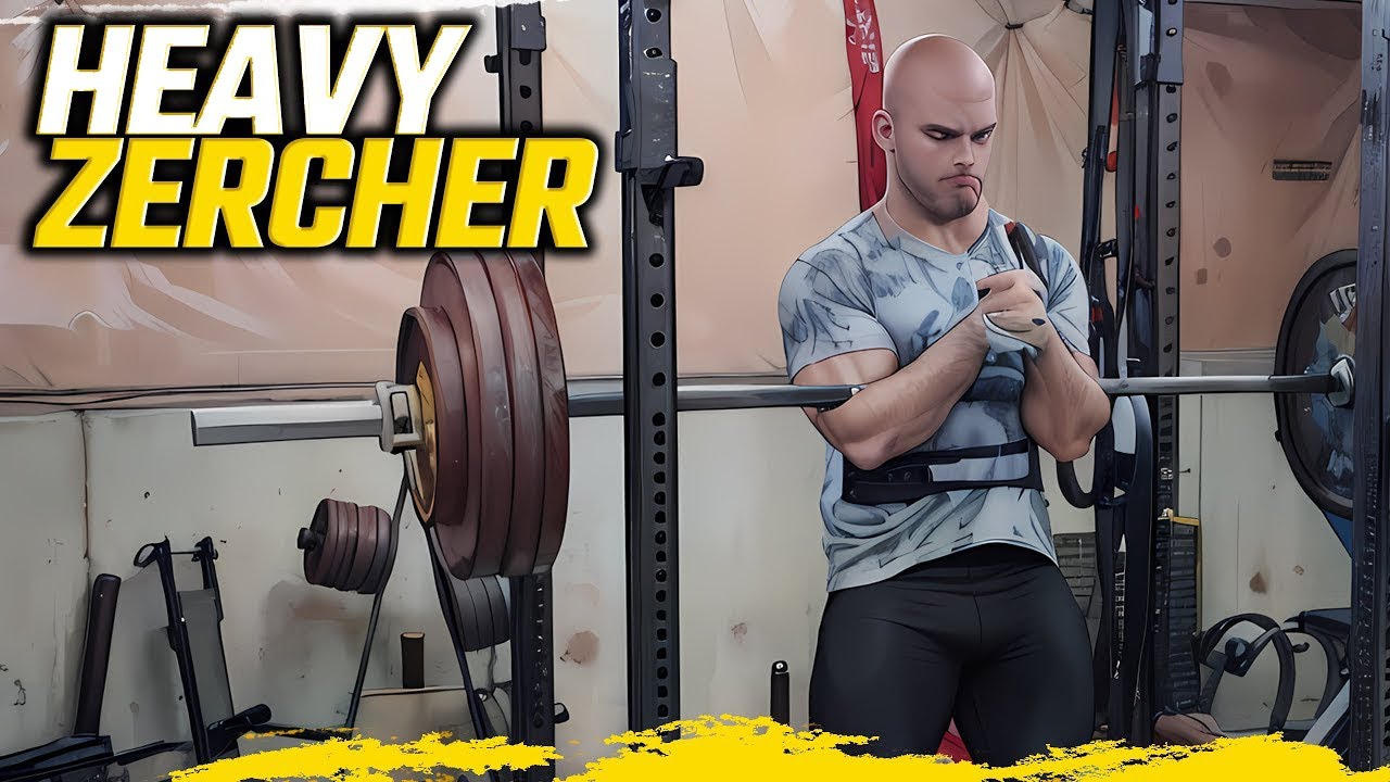 Heavy Zercher off Pins/Snatch Grip Deadlifts - YouTube