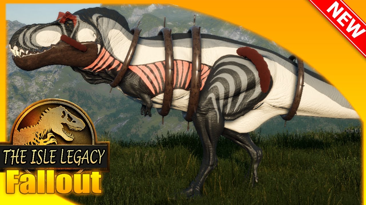 🟠The isle gameplay 2024 Fallout Tiranossauro Rex - YouTube