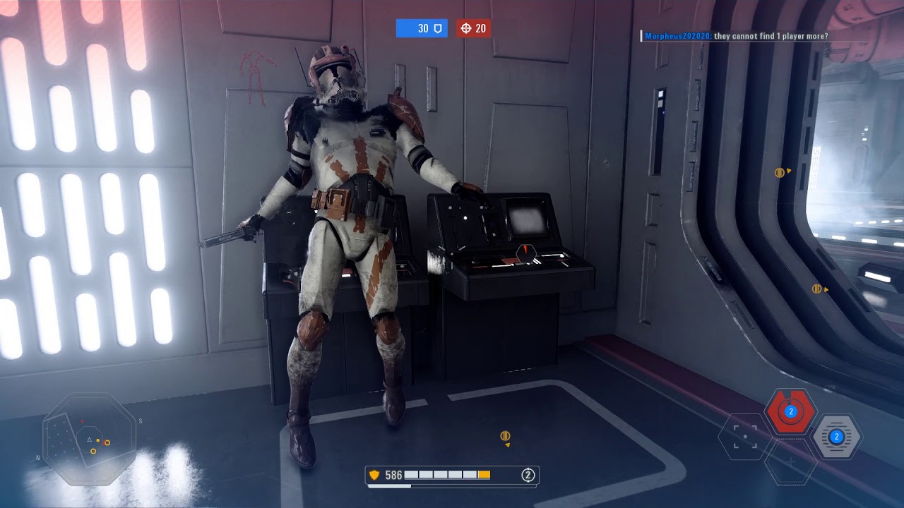 Star Wars Battlefront 2 - Commander Cody (Mod) HVV Gameplay - YouTube