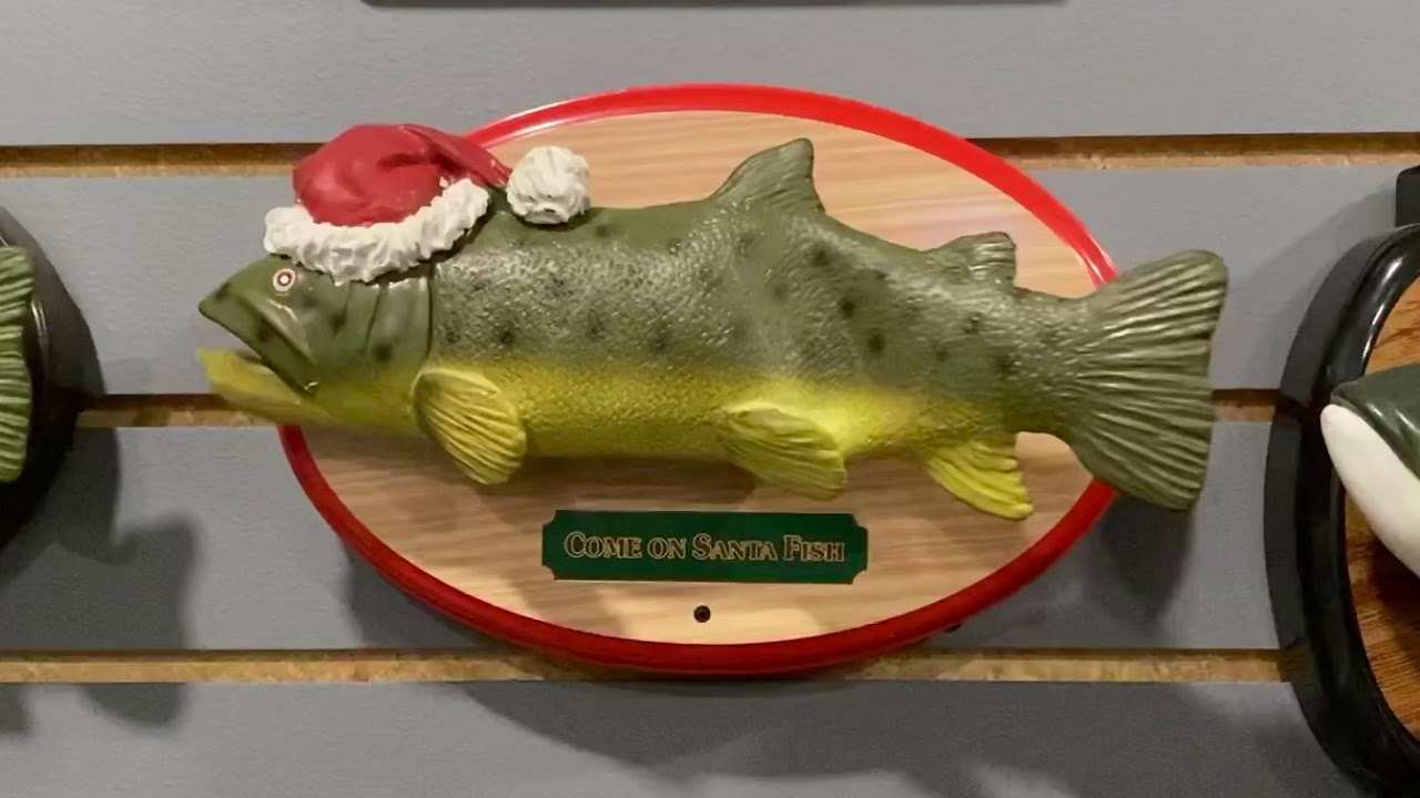 Come on Santa fish (small version) - YouTube