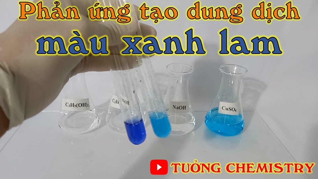 Thí nghiệm phân biệt glixerol và etanol (Experiment to distinguish ...