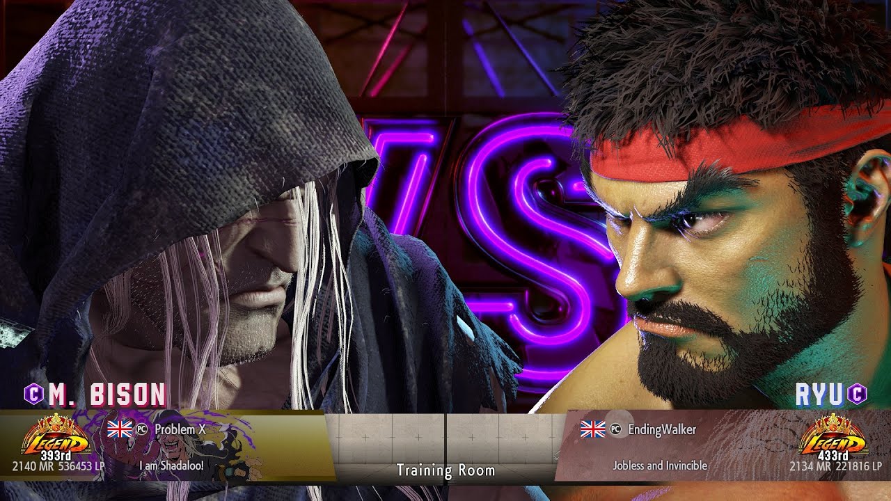 SF6 Problem X (M. Bison Classic) Vs EndingWalker (Ryu Classic) - YouTube