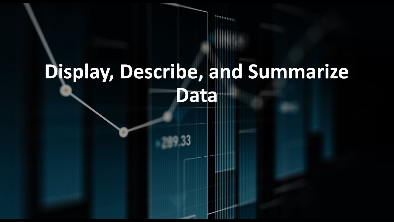 12. Display, Describe, and Summarize Data_Part 3_Range&Outlier - YouTube