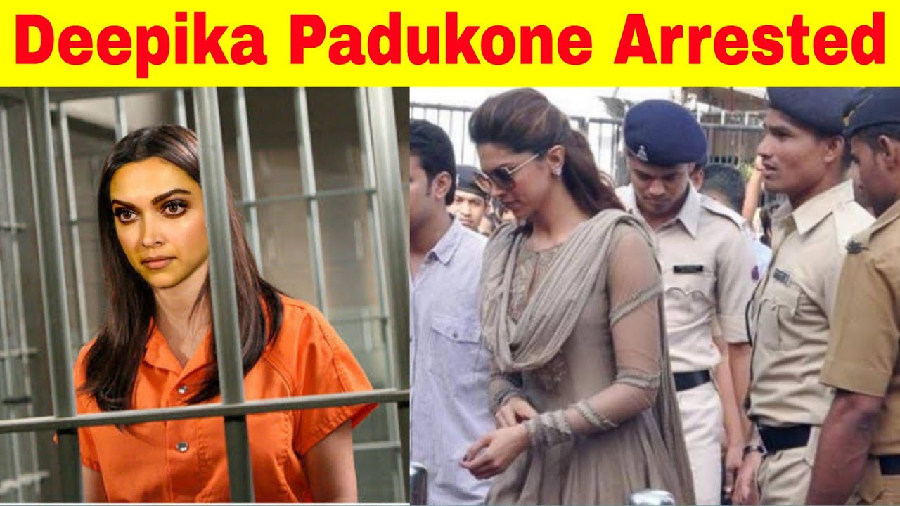 Finally Deepika Padukone Arrested By Mumbai Police For Using Drugs ...