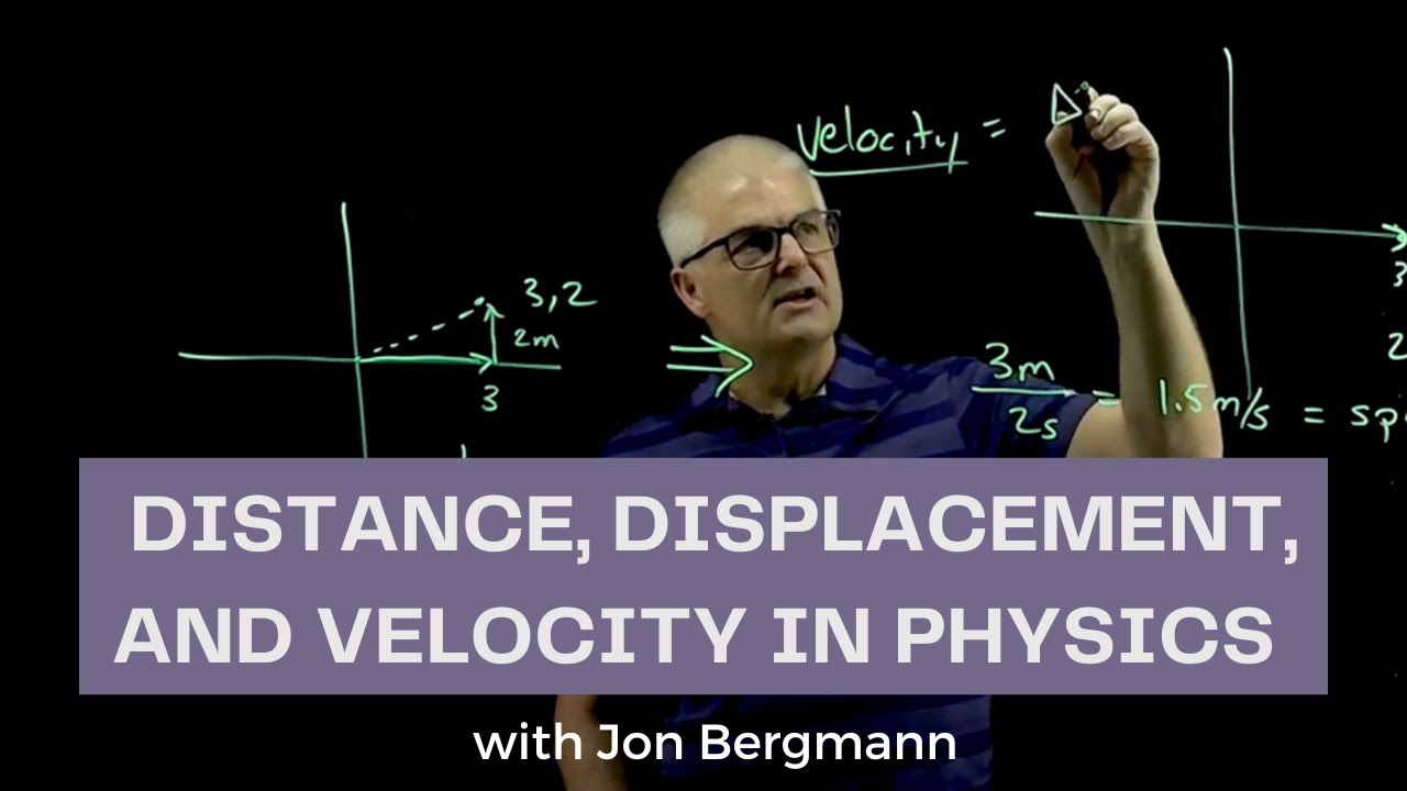 Distance, Displacement, and Velocity in Physics Simplified - YouTube