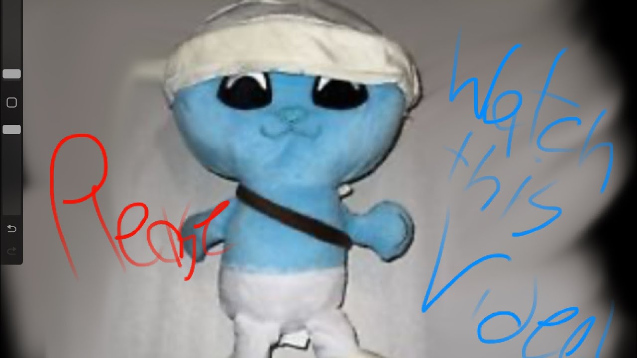 Smurf cat sad story made me cry - YouTube