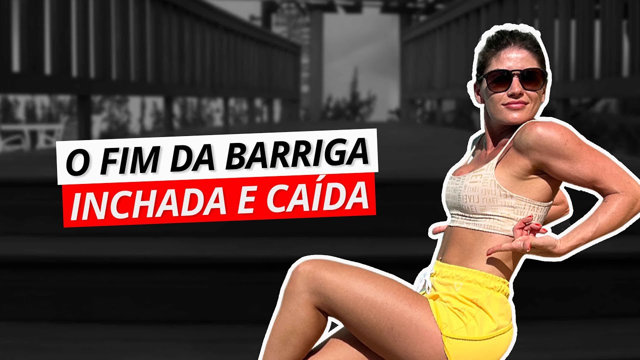 TREINO ESPECIAL PRA BARRIGA CAÍDA E INCHADA - YouTube
