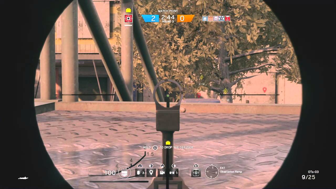 R6 glaz 1v5 - YouTube
