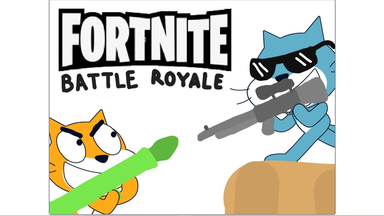 Scratch Cat in FORTNITE | Scratch Movie - YouTube