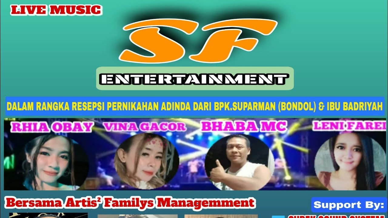 LIVE STREAMING RDM MULTIMEDIA | SF ENTERTAINMENT | EDISI SIANG - YouTube