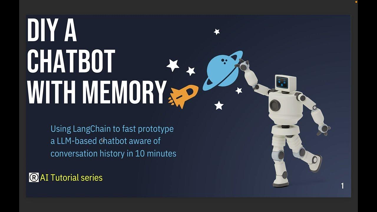 DIY A Chatbot with Memory Using LLM and LangChain in 10mins | ChatGPT Clone | Fast Prototyping ...