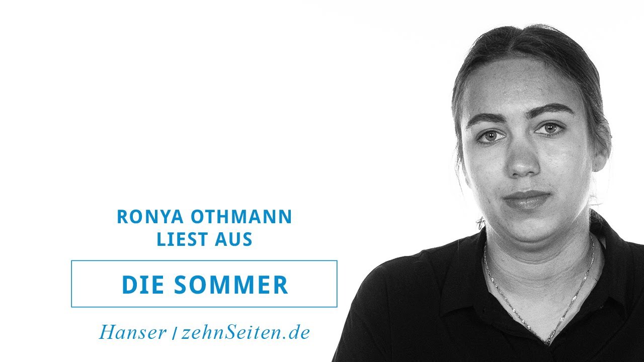 Ronya Othmann liest aus "Die Sommer" - YouTube