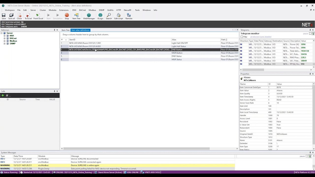 Functions of the Item Tree and BACnet Mapping - Webinar Session 3 - YouTube