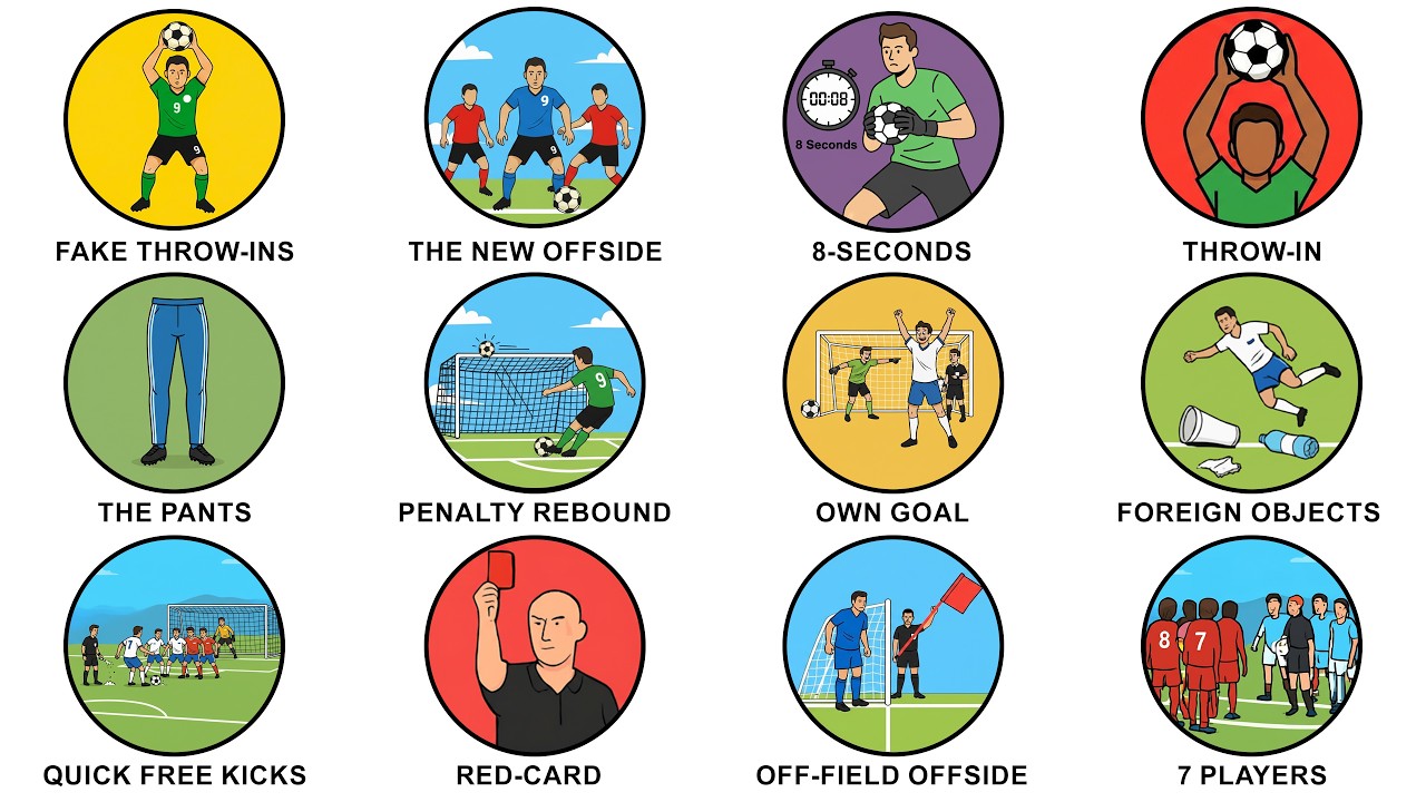 Every Weird Football Rule Explained In 9 Minutes - YouTube