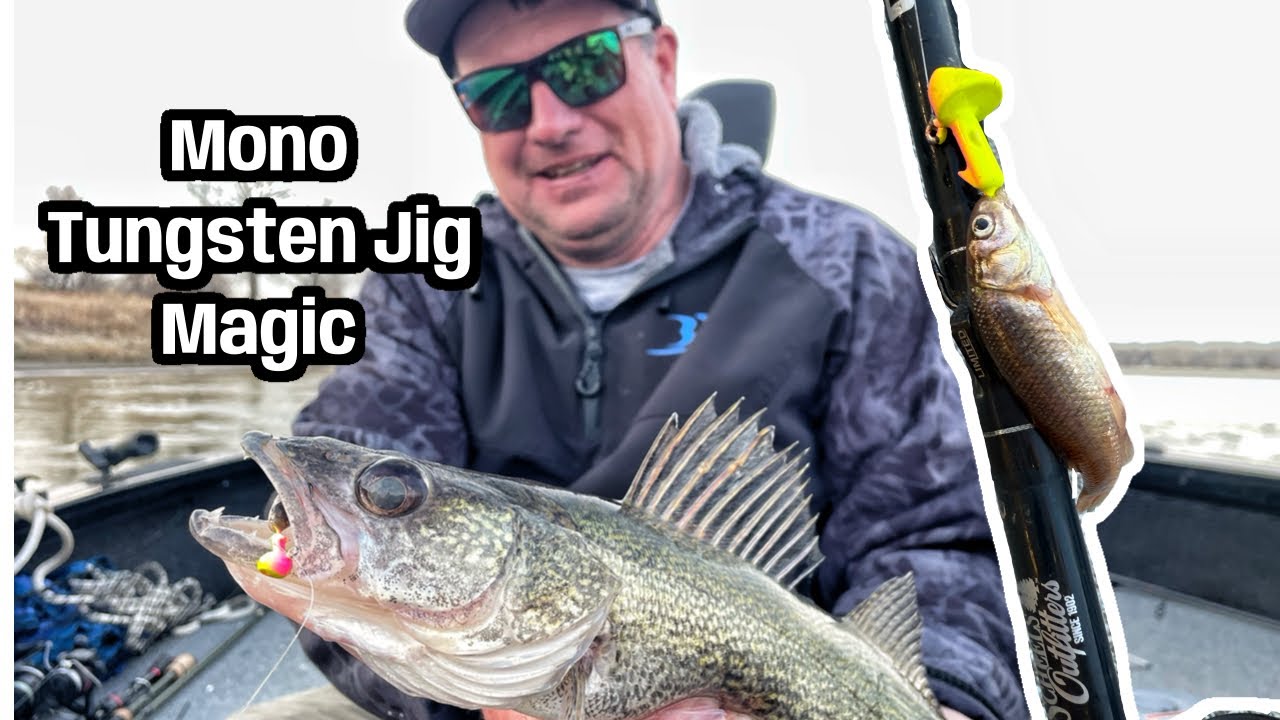 Mono and Tungsten Jig | the Magic Combo for Spring Walleye - YouTube