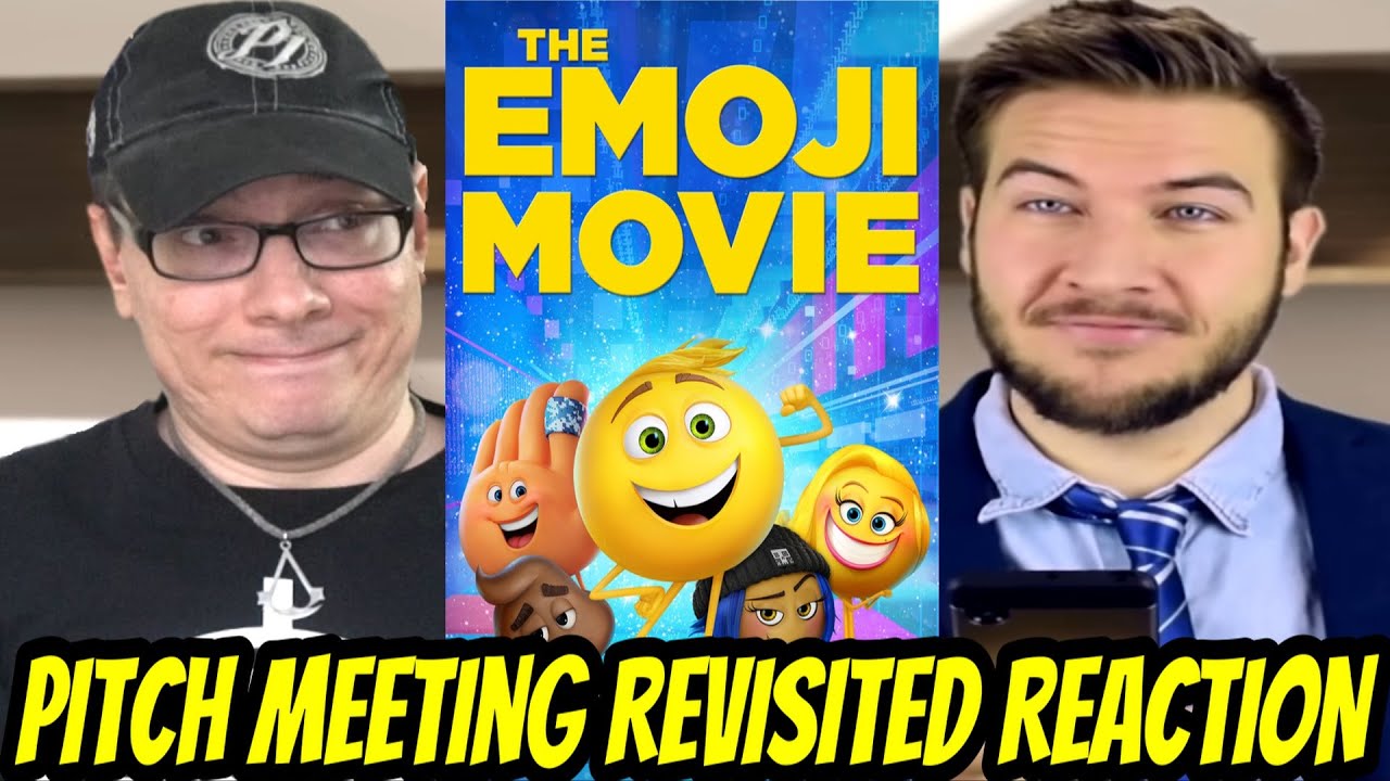 The Emoji Movie Pitch Meeting Revisited REACTION - YouTube