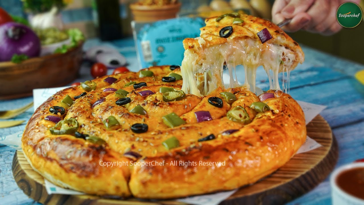 Spiral Pizza Recipe by SooperChef - YouTube