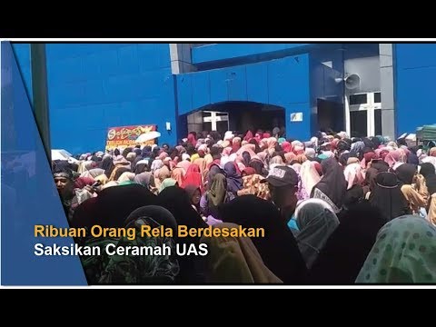 Kharisma Ustadz Abdul Somad Buat Ribuan Orang Rela Berdesakan | 6 Orang Pingsan