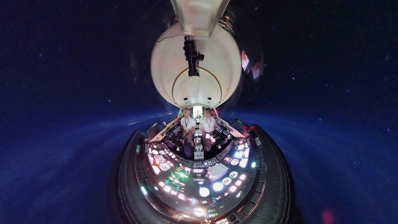 St Thomas Night Landing in Learjet in 360 - Insta360 One - YouTube
