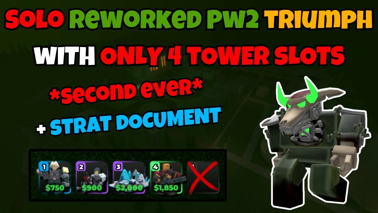 *SECOND EVER* SOLO POLLUTED WASTELANDS 2 WITH ONLY 4 TOWER SLOTS ...