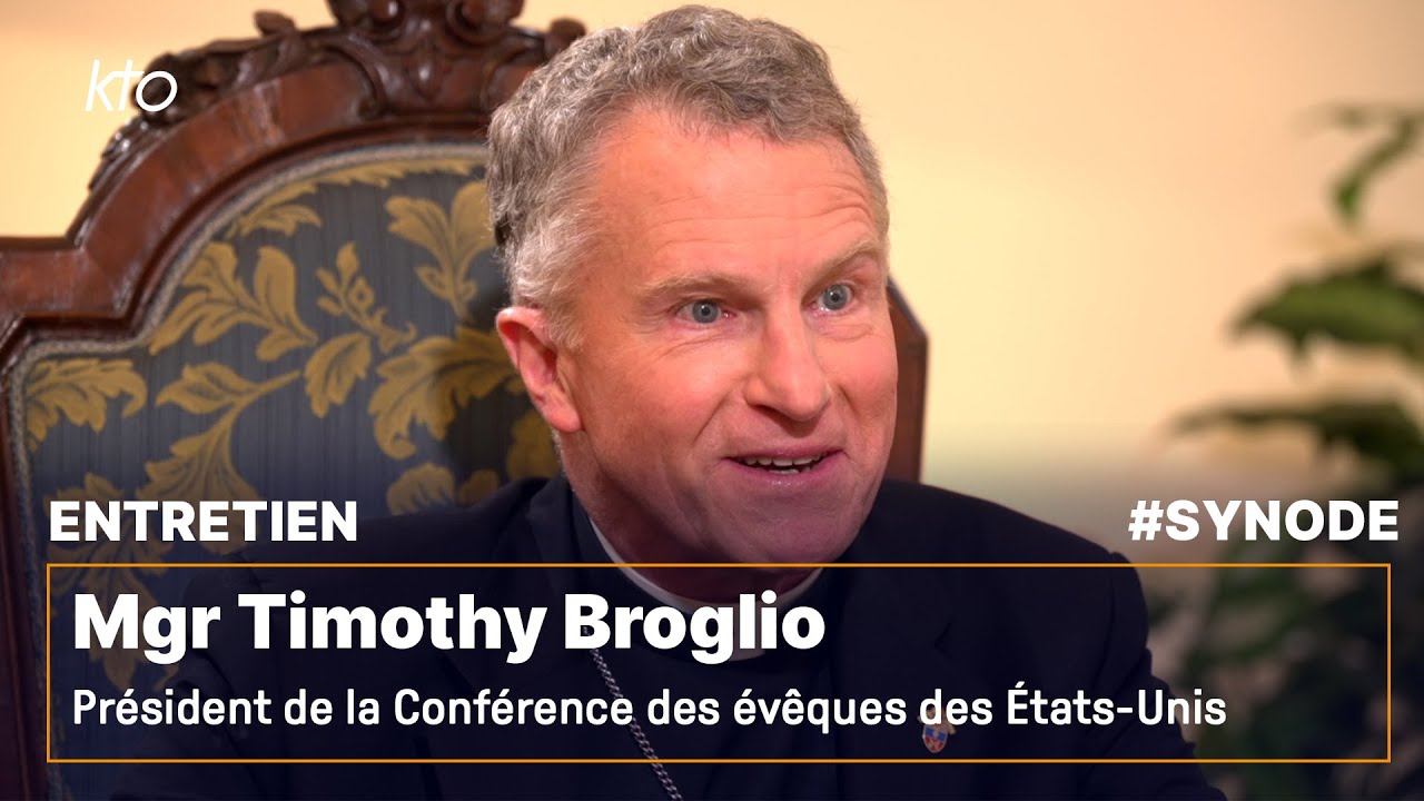 Entretien avec Mgr Timothy Broglio, président de la Conférence des ...