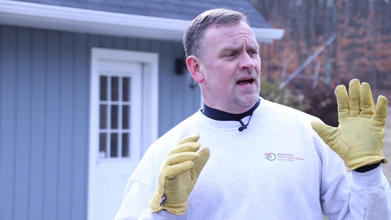 How and Where to Install an Outdoor Wood Boiler | DIY Projects - YouTube