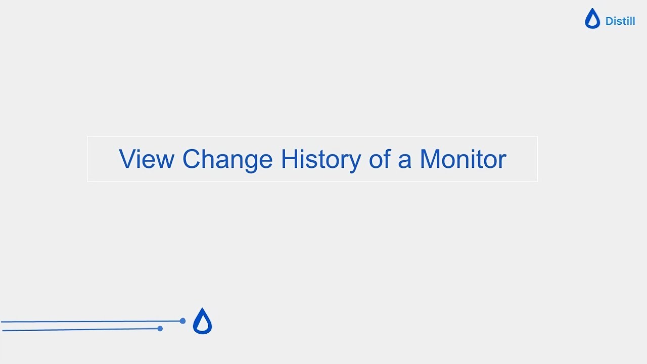 How to Track Change History on a Webpage - YouTube