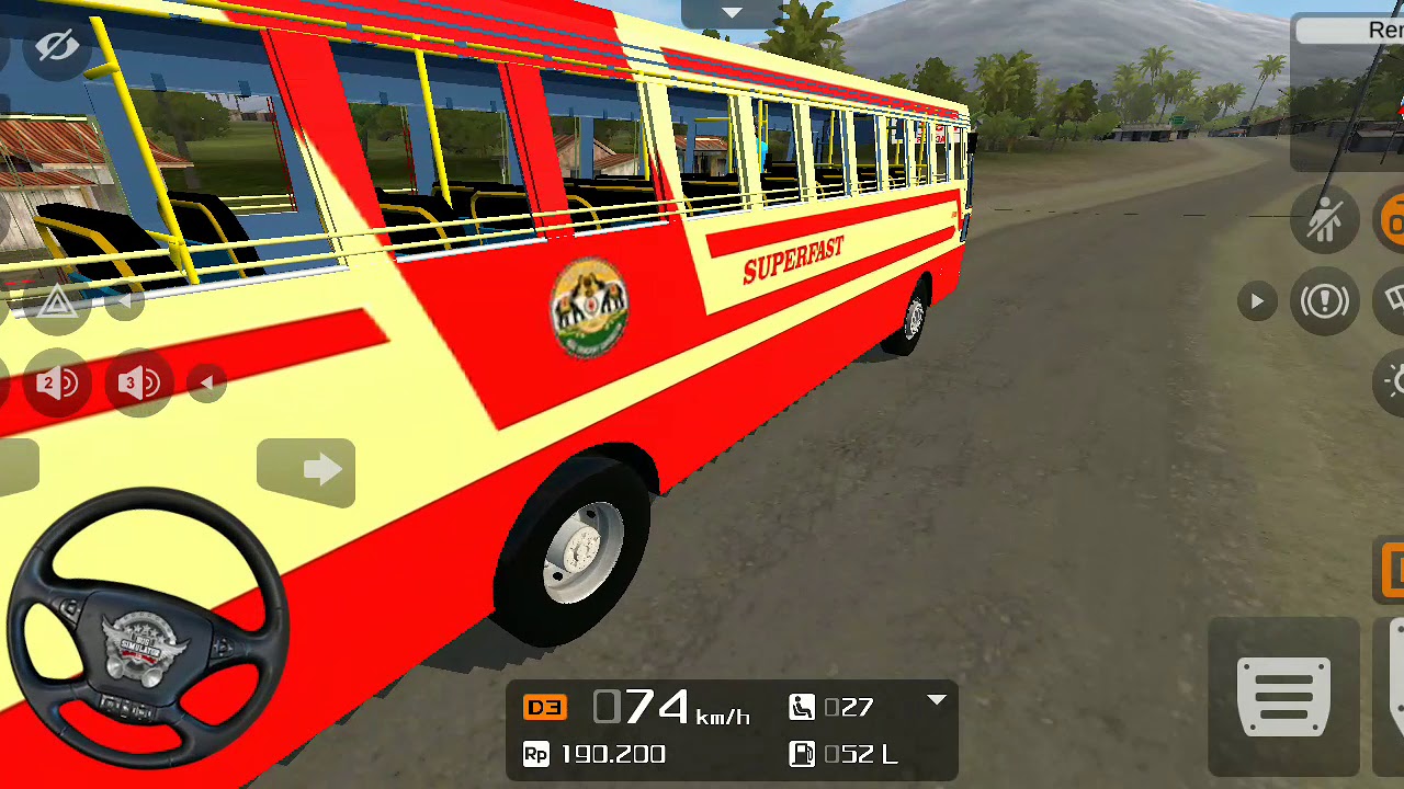 Kerala KSRTC Superfast | Ashok Leyland V2 mod | Cockpit View | Adoor Express| കേരളത്തിന്റെ ...