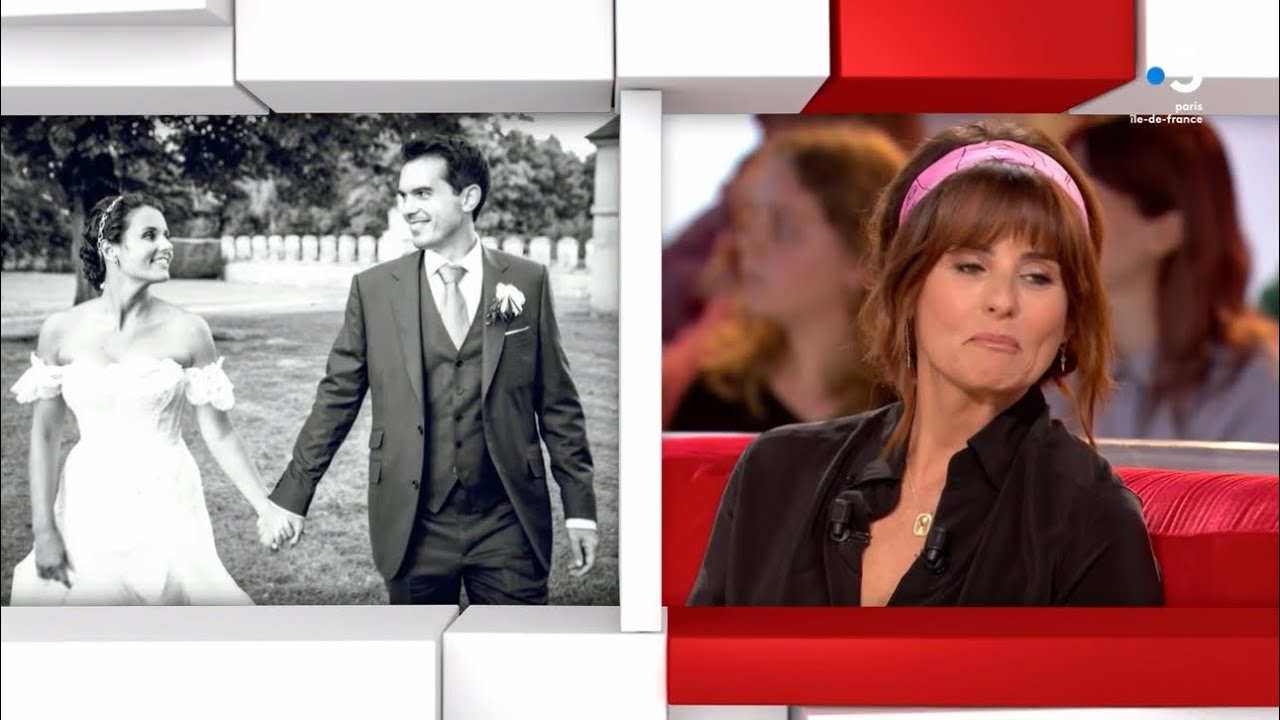 Faustine Bollaert dévoile une photo secrète de son mariage avec Maxime ...