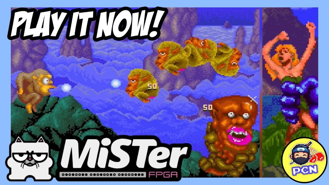 TOKI | MiSTer FPGA | New Arcade Core - YouTube