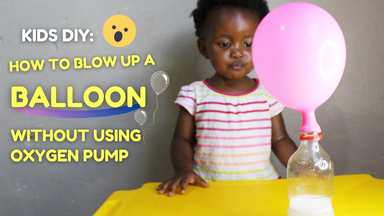 How to blow up balloon without using Oxygen Pump | DIY Arts and Craft ...