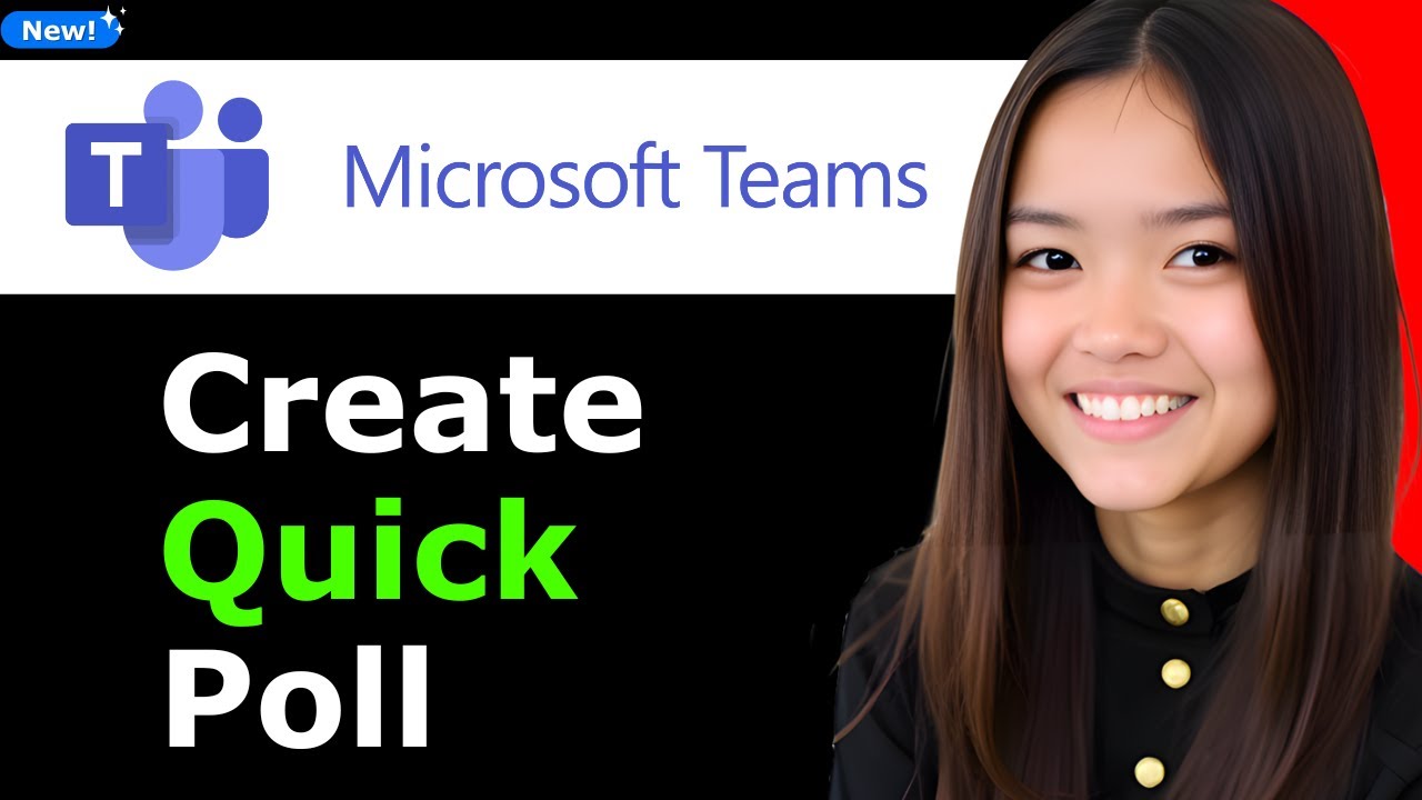 How to Create a Quick Poll in Microsoft Teams 2025 (Step By Step) - YouTube